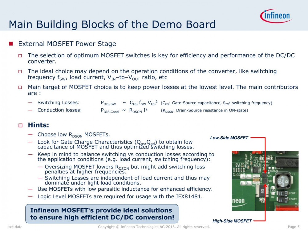 IFX81481 evaluation board guide page 5