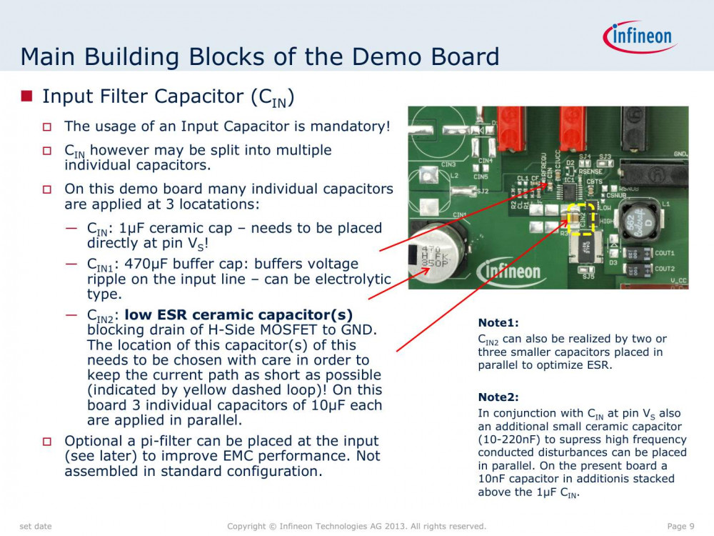IFX81481 evaluation board guide page 9