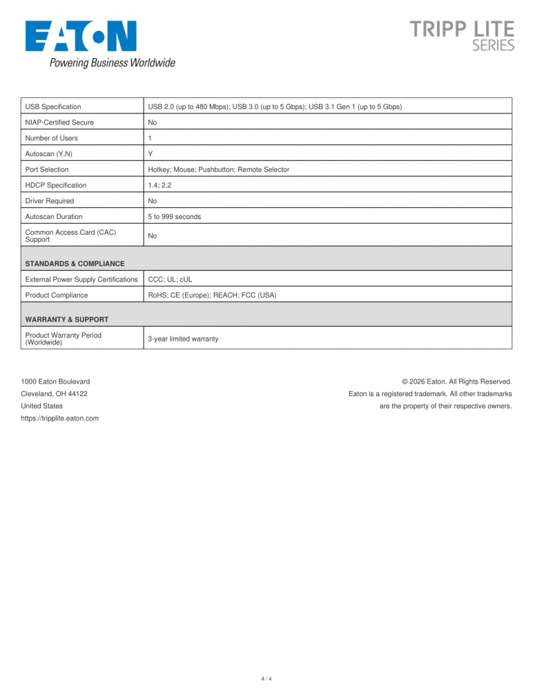 B005-HUA4 product document page 4