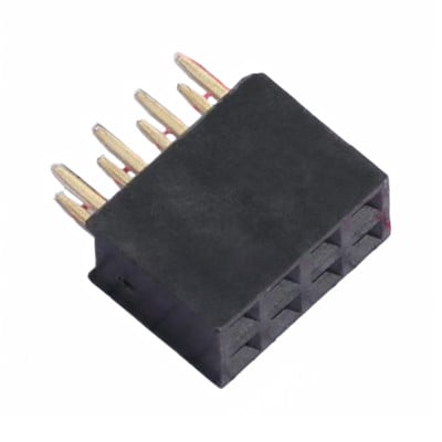 Hong Cheng HC-PM200-6.35H-2x2PZ-02A Female Socket Header Receptacle