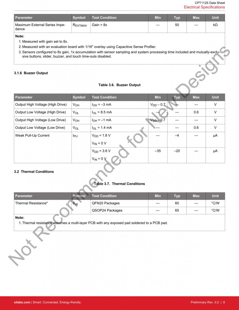 CPT112S datasheet page 9