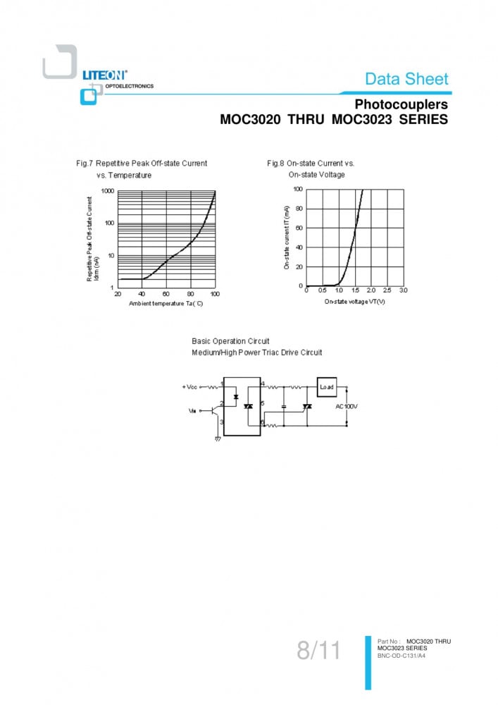 MOC3023 datasheet page 9