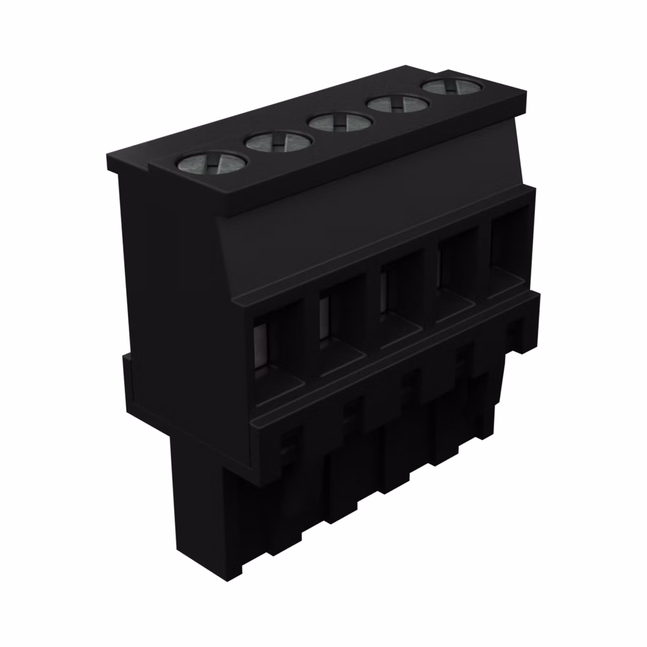 5.08mm Pitch Eurostyle Vertical Plug, Front Wire Entry, 5 Circuits for sale