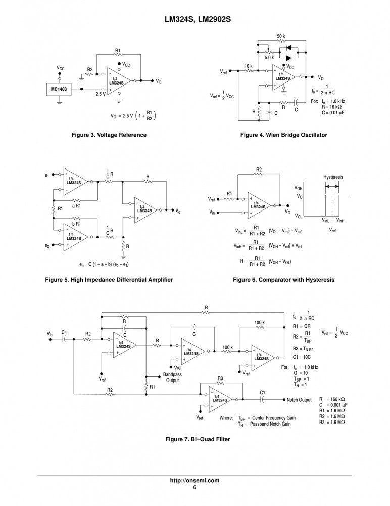 LM324S datasheet page 6