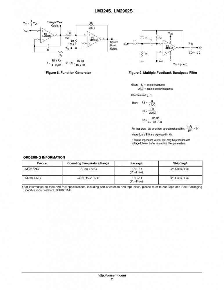 LM324S datasheet page 7
