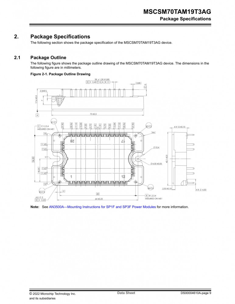 MSCSM70TAM19T3AG datasheet page 9