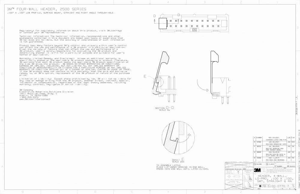 3M N2510-5002RB technical document page 6