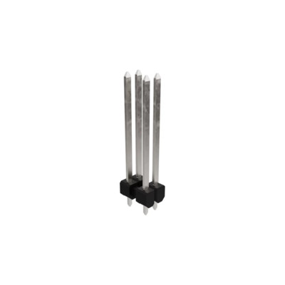 MX150 Dual Row Header, Vertical, 4 Circuits, 1.5µm Tin (Sn) Plating, 27.77mm Mating Pin Length, 3.05mm PC Tail Length for sale