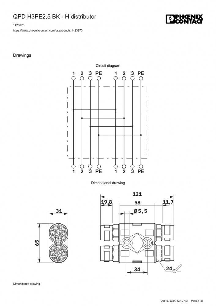 Phoenix Contact 1423973 technical document page 4