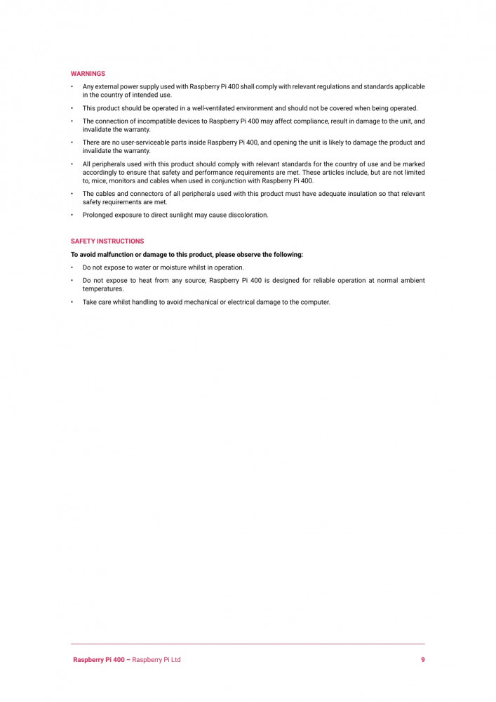 Raspberry Pi SC0379 document page 9