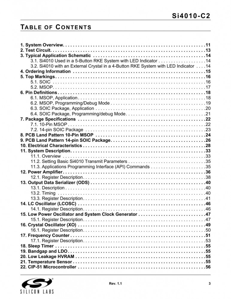 SI4010 technical document image 3