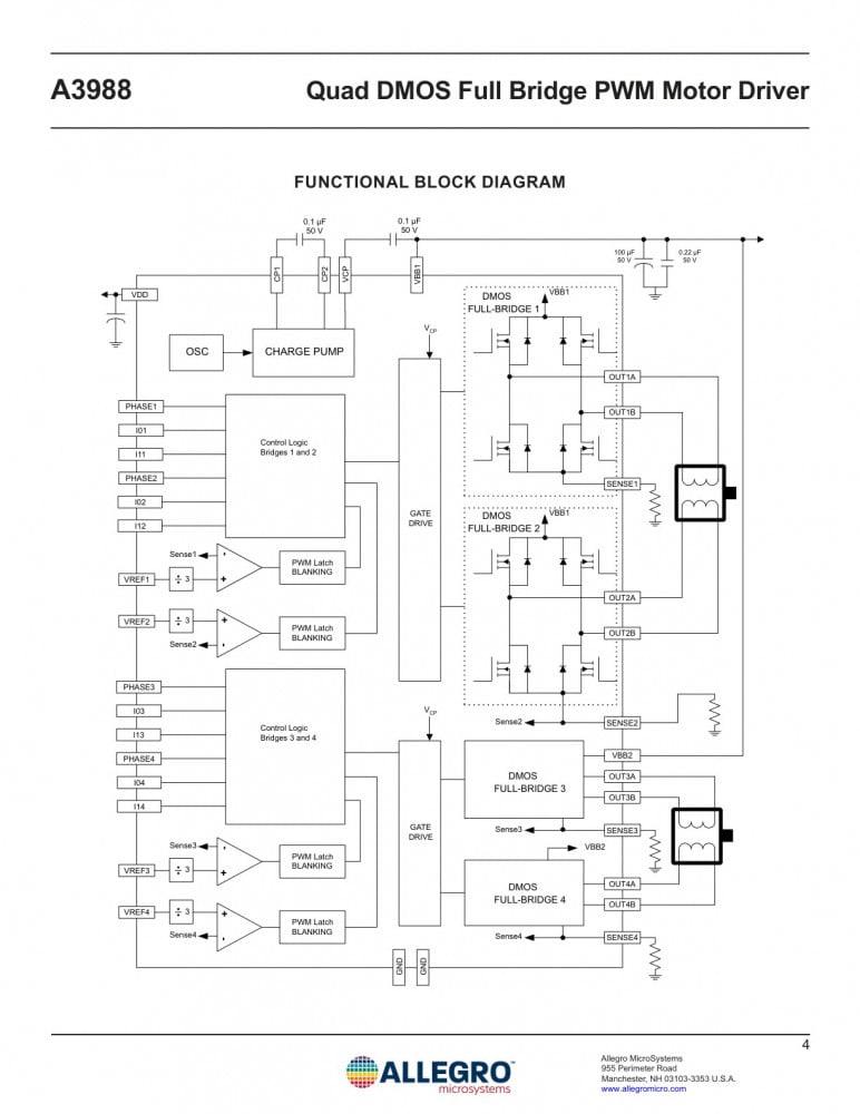 A3988 datasheet page 4