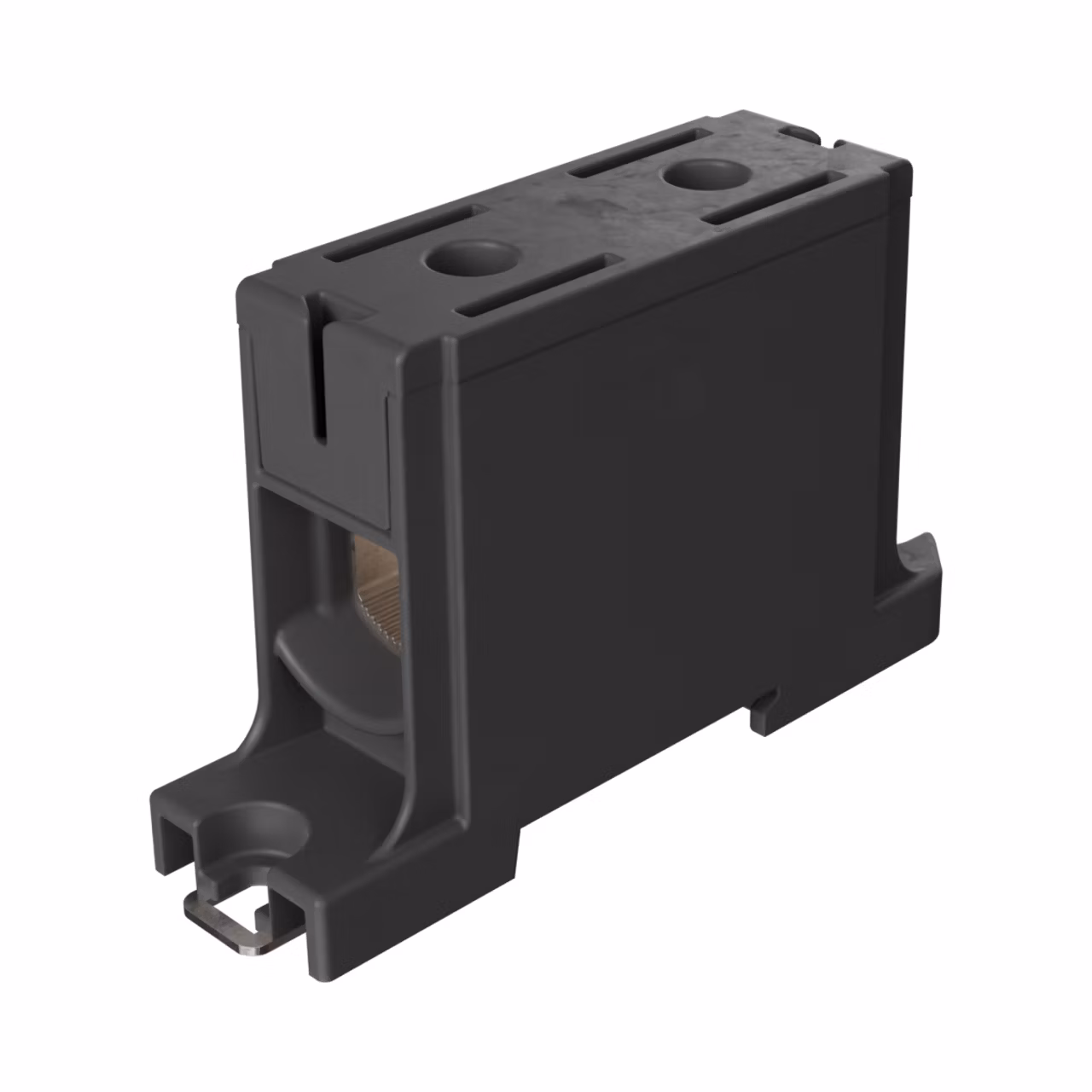 High Current Universal Clamp Terminal Block, 35.00mm DIN-rail or Screw Mount, 230.0A / 1000V, Grey Housing and Cover, 1 Circuit for sale