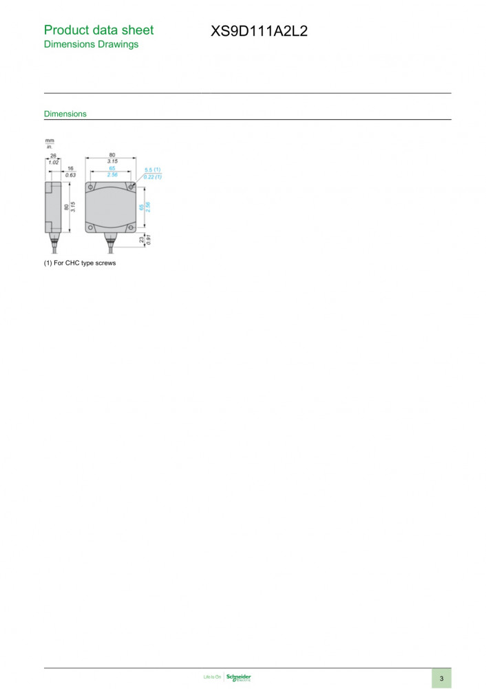 XS9D111A2L2 technical document page 3