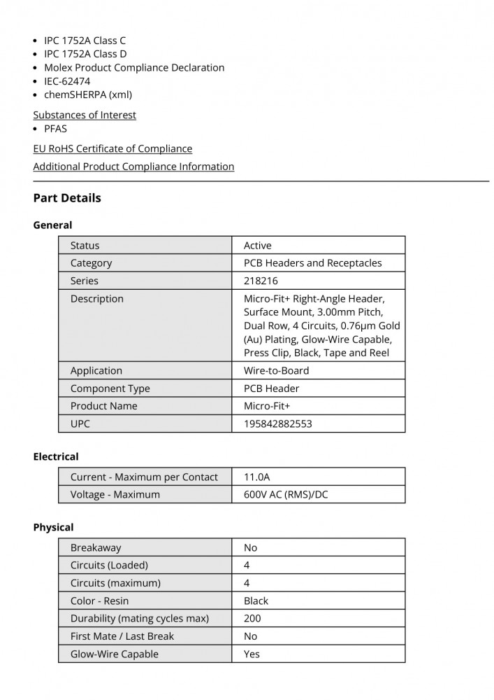 MOLEX 2182160412 technical document image 2