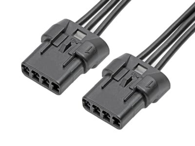 1.00mm Pitch, Pico-Clasp Low-Halogen Receptacle Crimp Housing, Single Row, Inner Positive Lock, 13 Circuits, Black