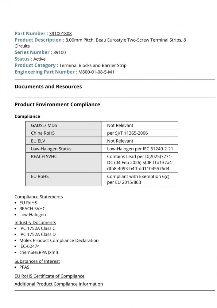 Technical document page 1