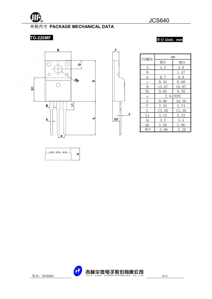 JCS640F datasheet page 9
