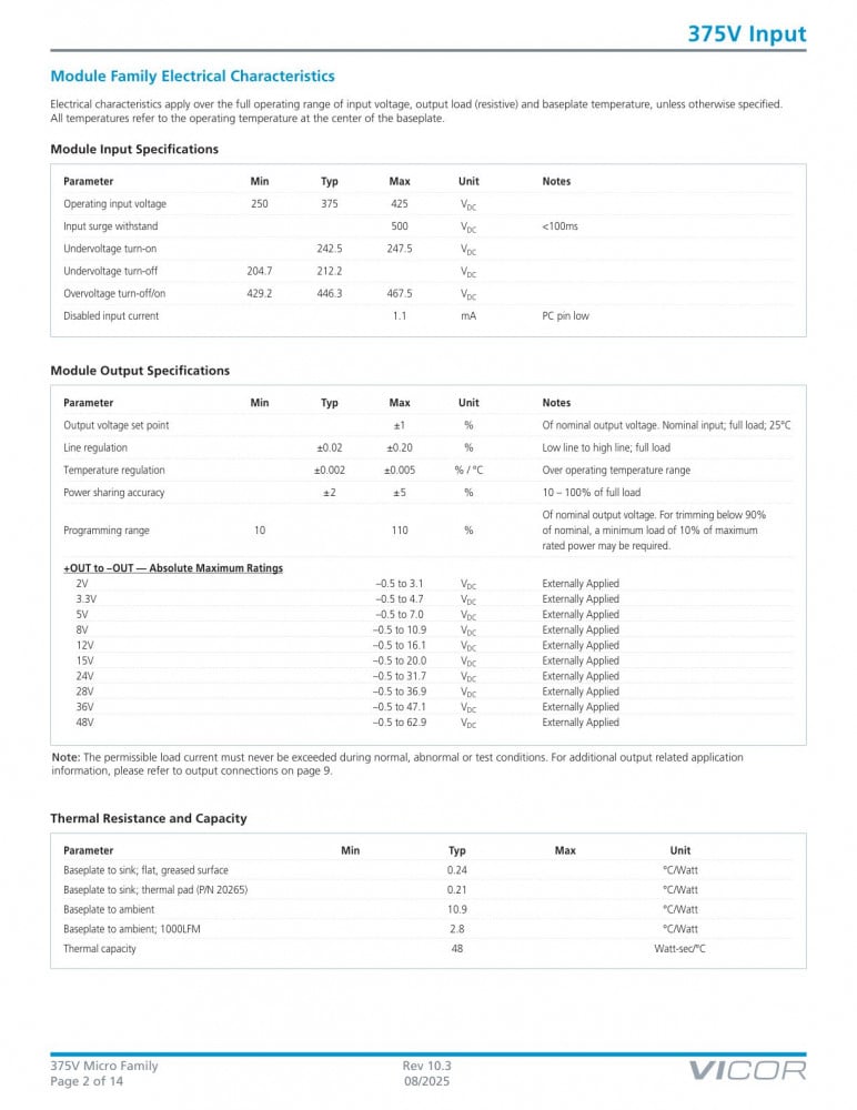 VICOR document page 2