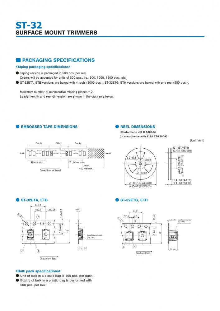 ST-32ETA54 technical document page 6