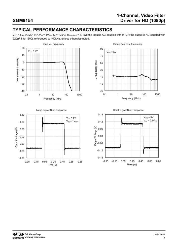SGM9154 datasheet page 5
