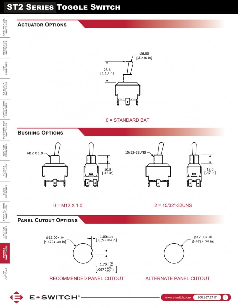 ST2 Series datasheet page 5
