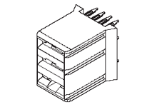 HDM Board-to-Board Backplane Power Module, Vertical, SMC, Power Receptacle, 2 Circuits, Tin for sale