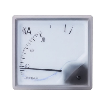 Delixi Electric 42L6A100D1G Analog Ammeter Chip – Panel Mount Current Meter for Electrical Measurement