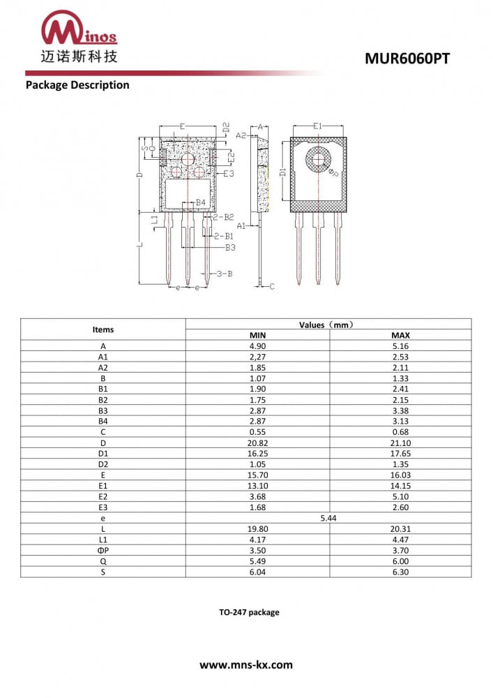 MUR6060PT datasheet page 3