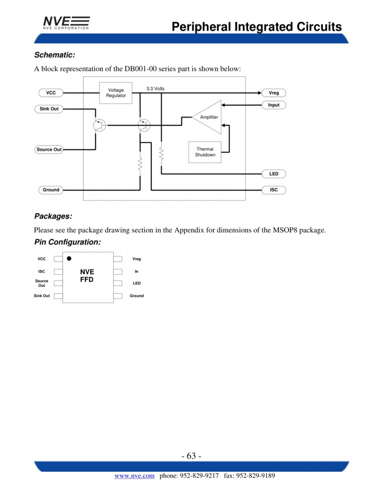 DB001-00E technical document page 3