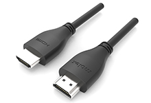 HDMI A Male-to-HDMI A Male Cable Assembly, Version 1.4 with Ethernet, 3.0m Length, Black for sale