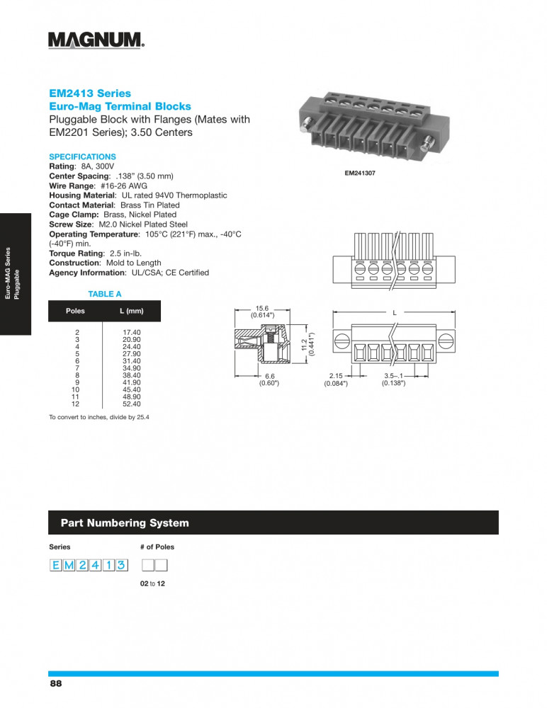 EATON Euro-Mag reference page 3