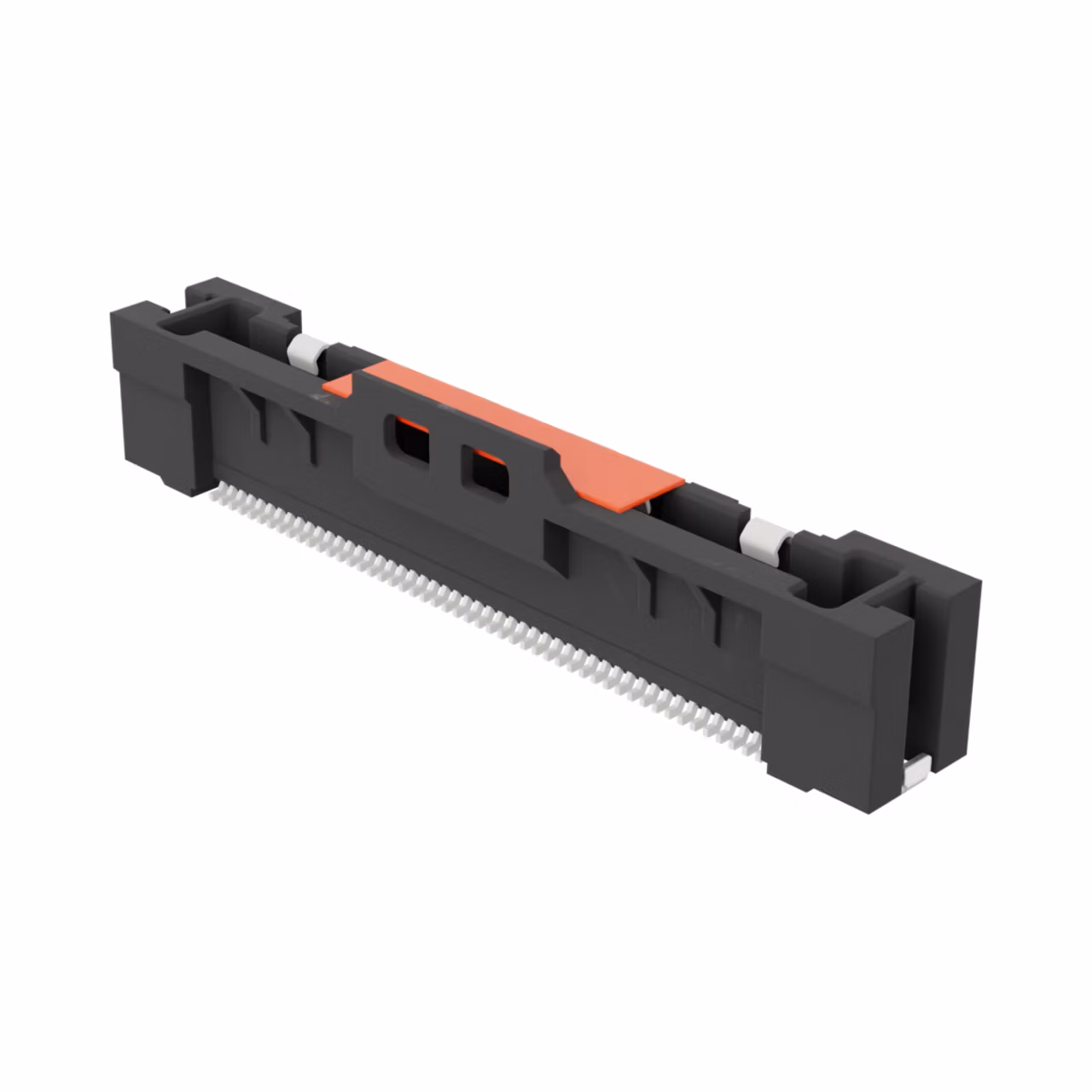 Easy-On FFC/FPC-to-Board Connector, 0.50mm Pitch, Receptacle Housing Assembly, Vertical, Surface Mount, with Grounding Terminals, Tin-Bismuth  Plating, 50 Circuits for sale