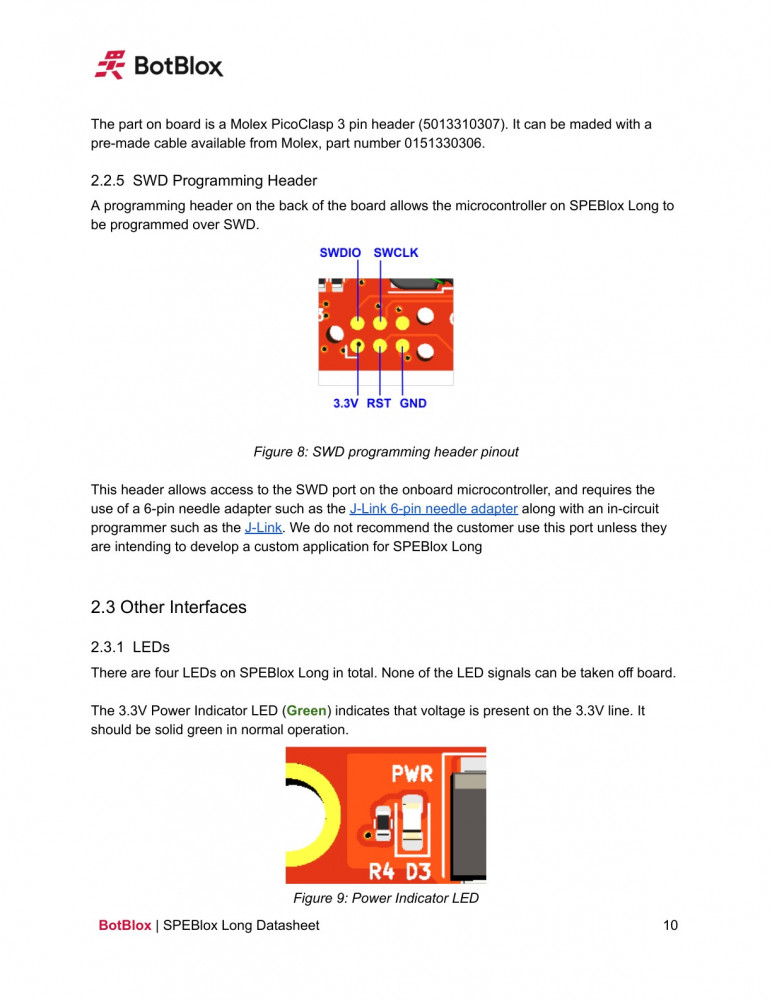 SPEBlox Long datasheet page 10