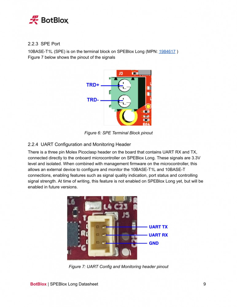 SPEBlox Long datasheet page 9