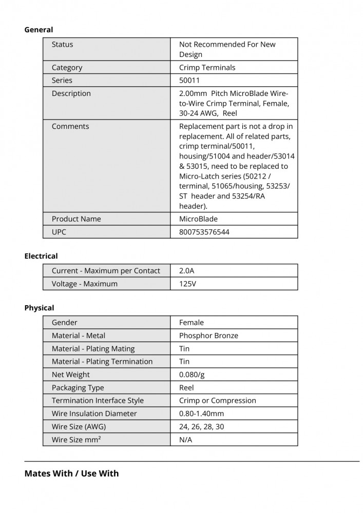 Product document page 2