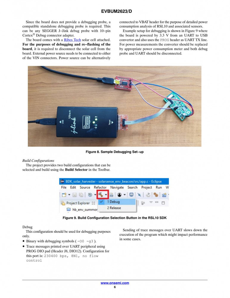 RSL10 Solar Cell Multi-Sensor Platform user guide page 6