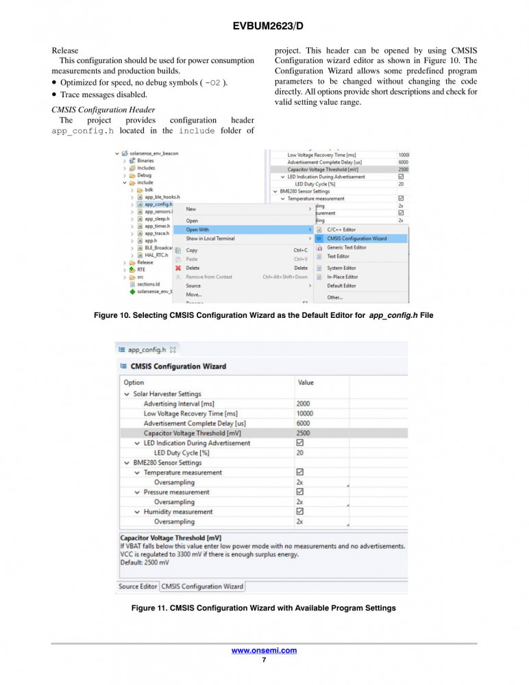 RSL10 Solar Cell Multi-Sensor Platform user guide page 7