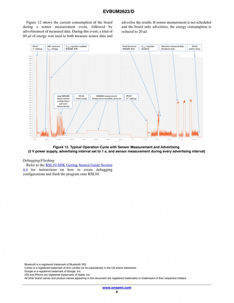 RSL10 Solar Cell Multi-Sensor Platform user guide page 8