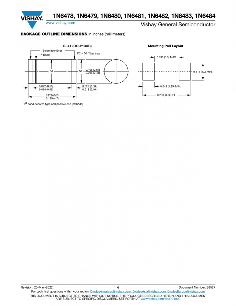 Vishay rectifier datasheet page 4