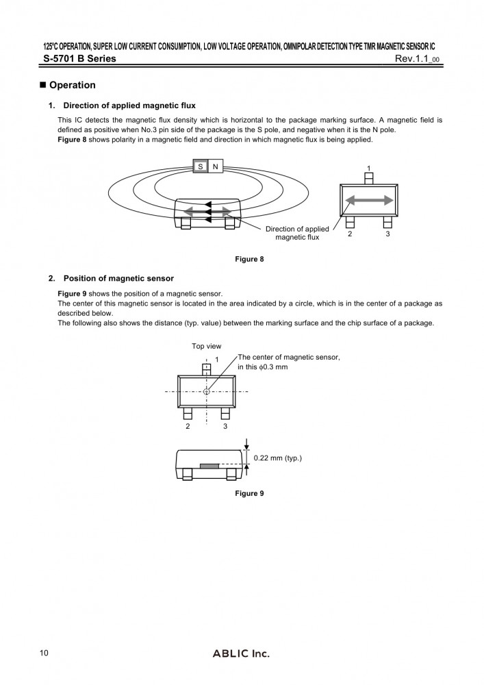 S-5701 B Series datasheet page 10