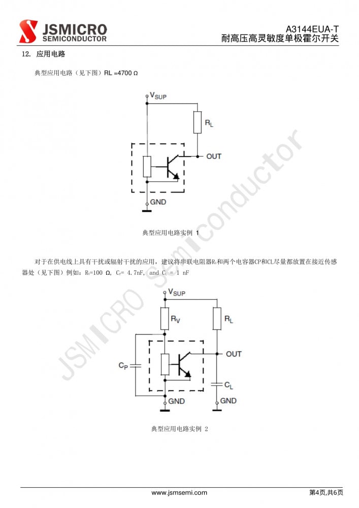 A3144EUA-T-JSM datasheet page 4