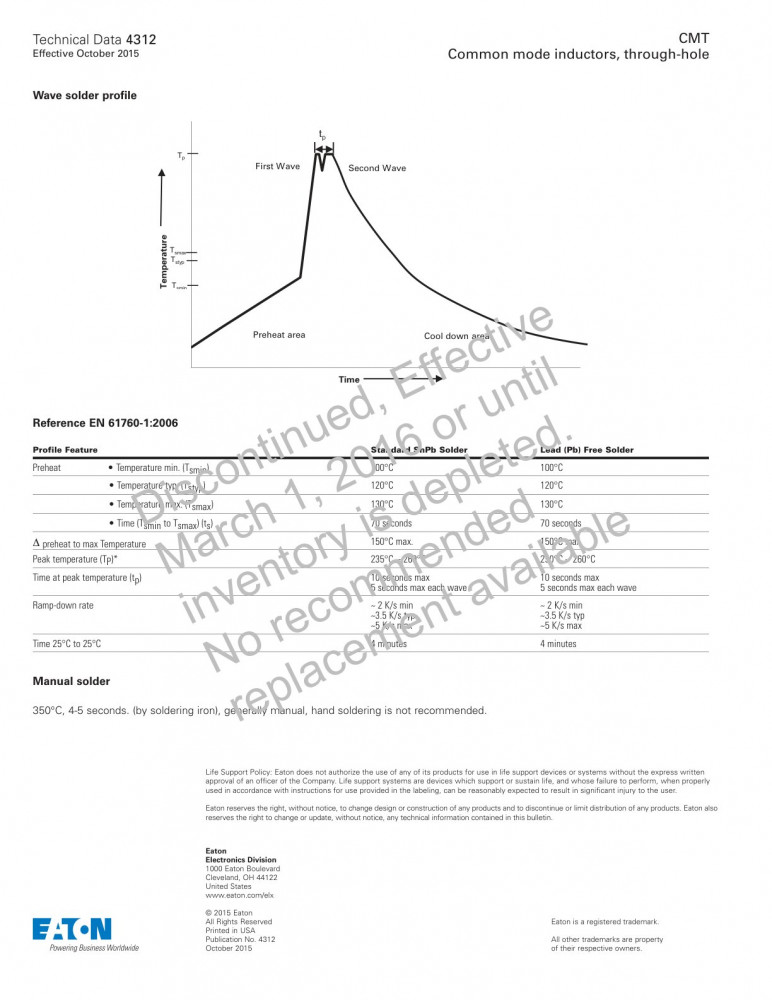 EATON CMT series datasheet page 6