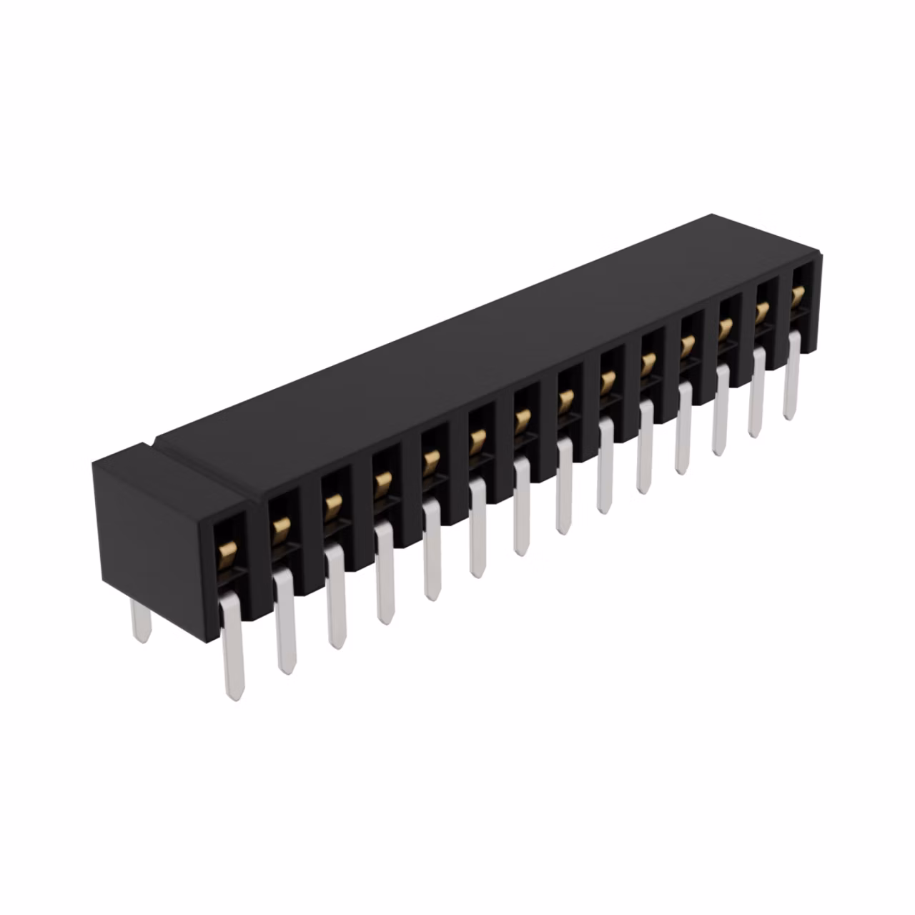 2.00mm Pitch Milli-Grid Receptacle, Side Entry, Through Hole, 0.76µm Gold (Au) Plating, 28 Circuits, Tube, Lead-Free
