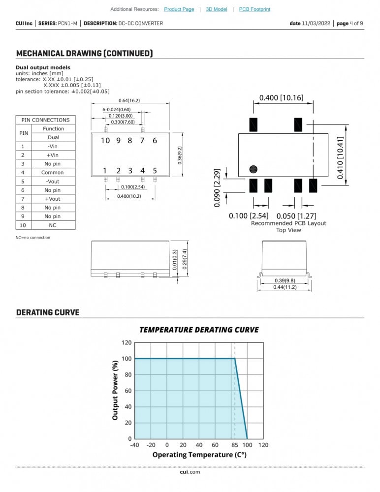 PCN1-S5-S12-M datasheet page 4