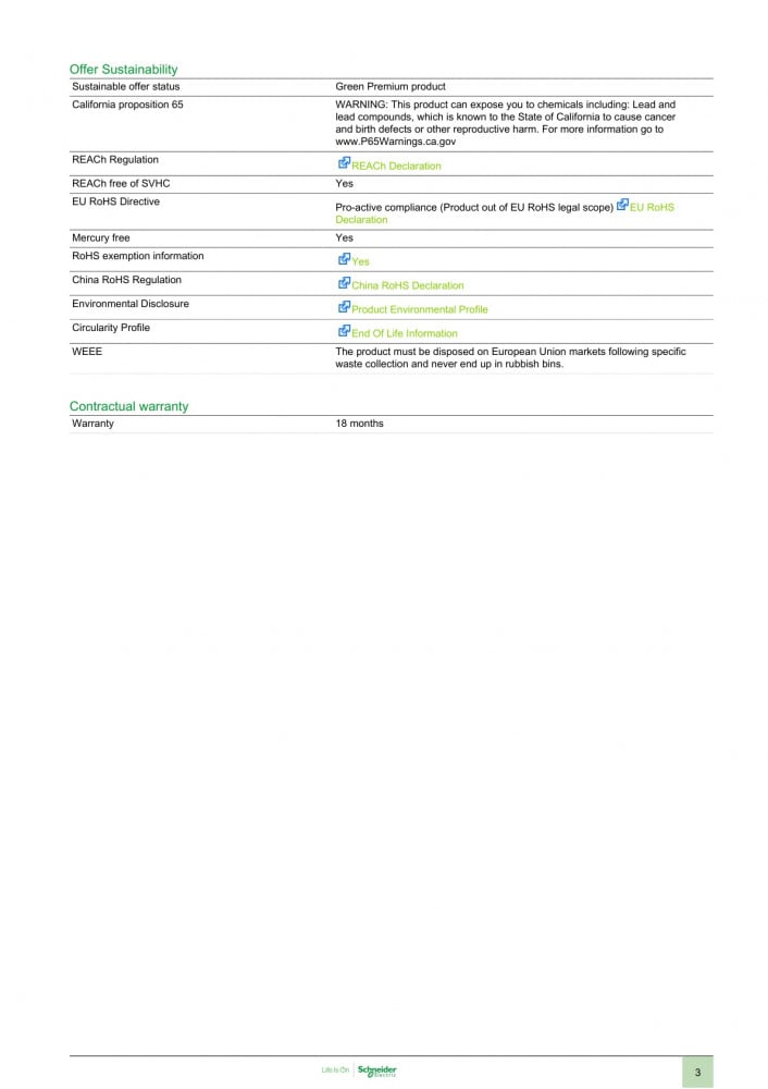 ZB5AW063 technical document page 3