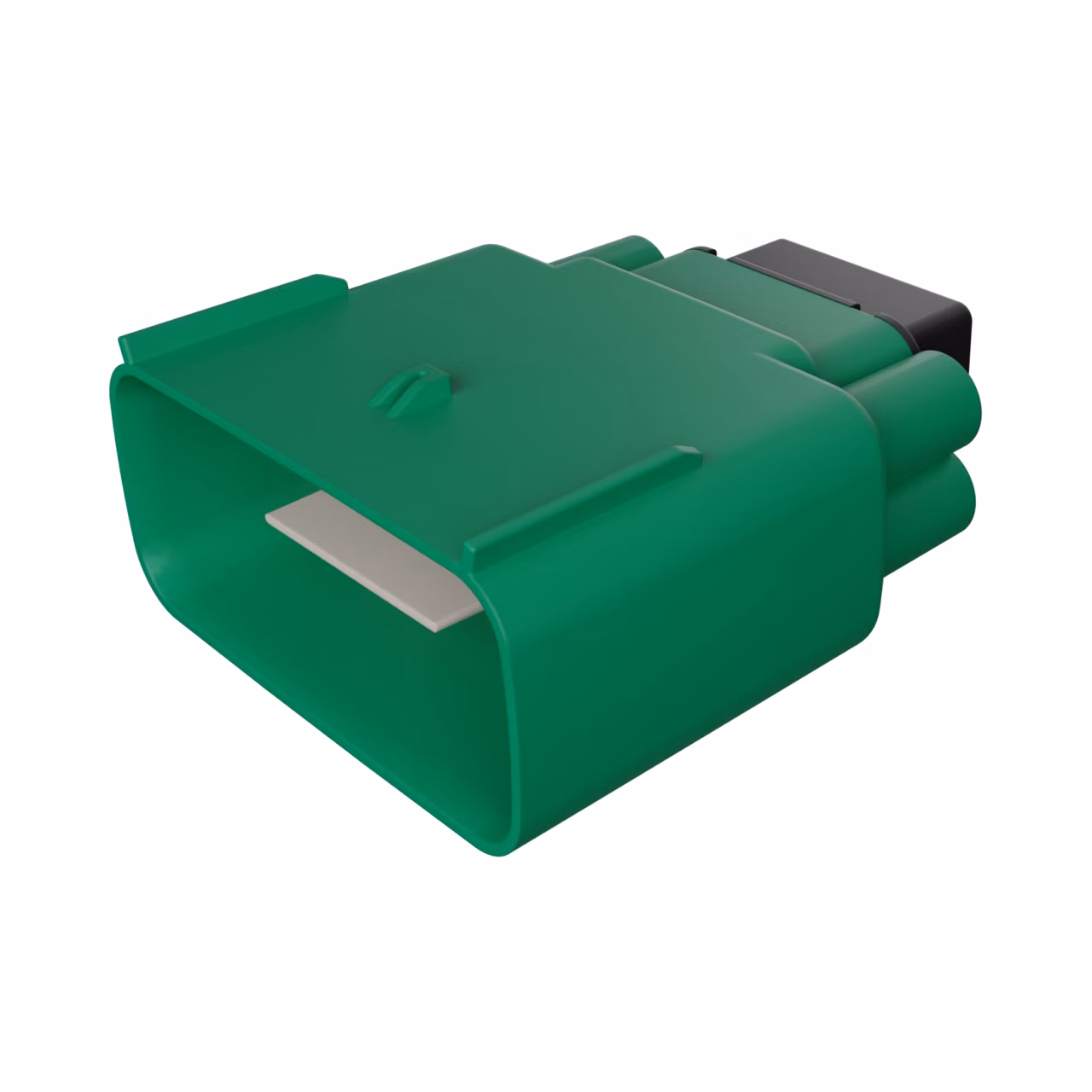 MX150 Hybrid Mat-Sealed Male Connector Assembly, Dual Row, 16 Circuits, Keying Option D, with Connector Position Assurance, Green for sale