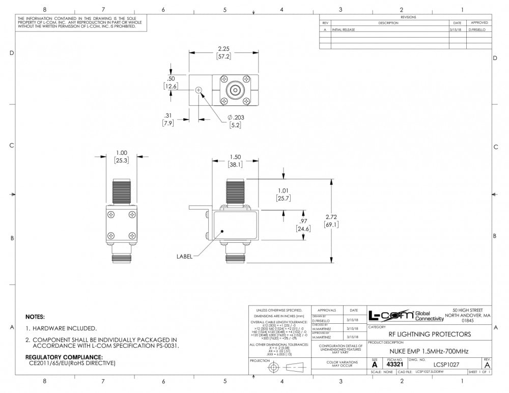 LCSP1027 technical document page