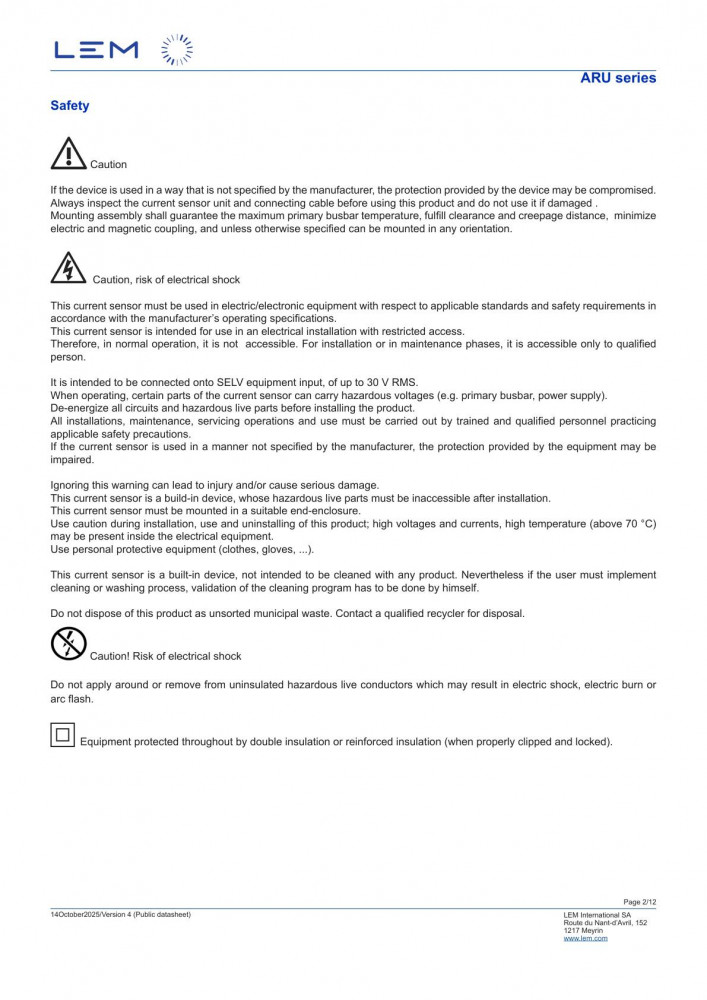LEM ARU documentation page 2