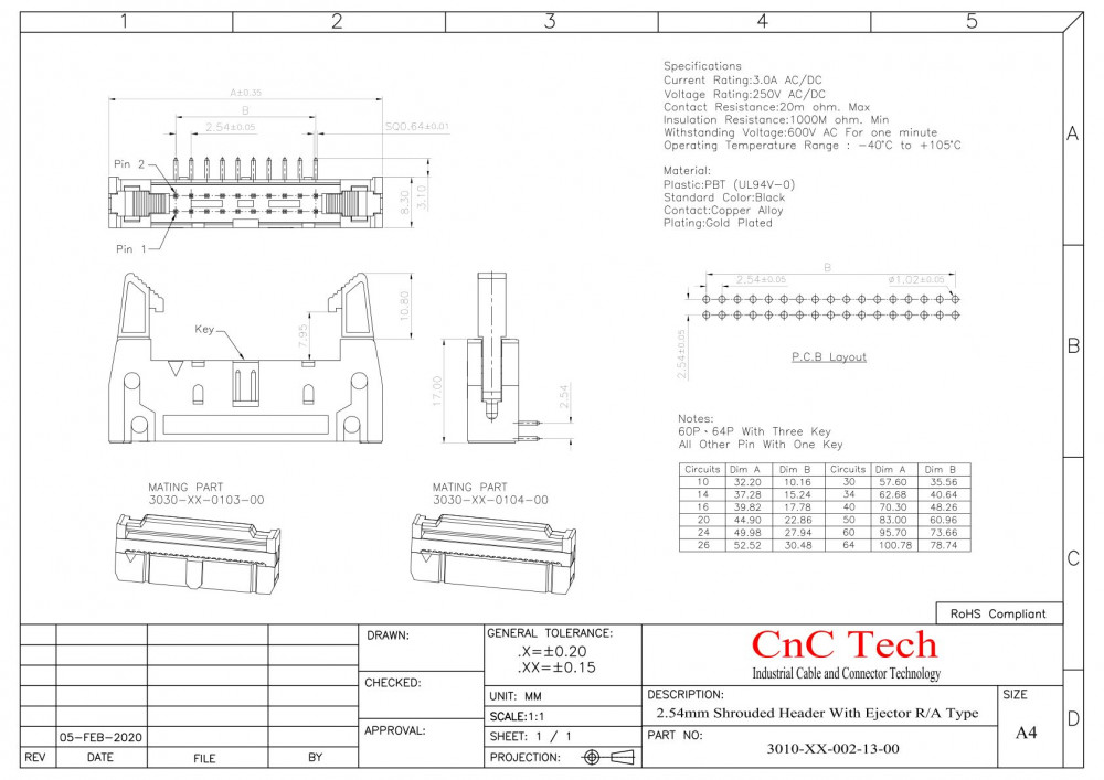 CNC Tech 3010-10-002-13-00 technical document preview